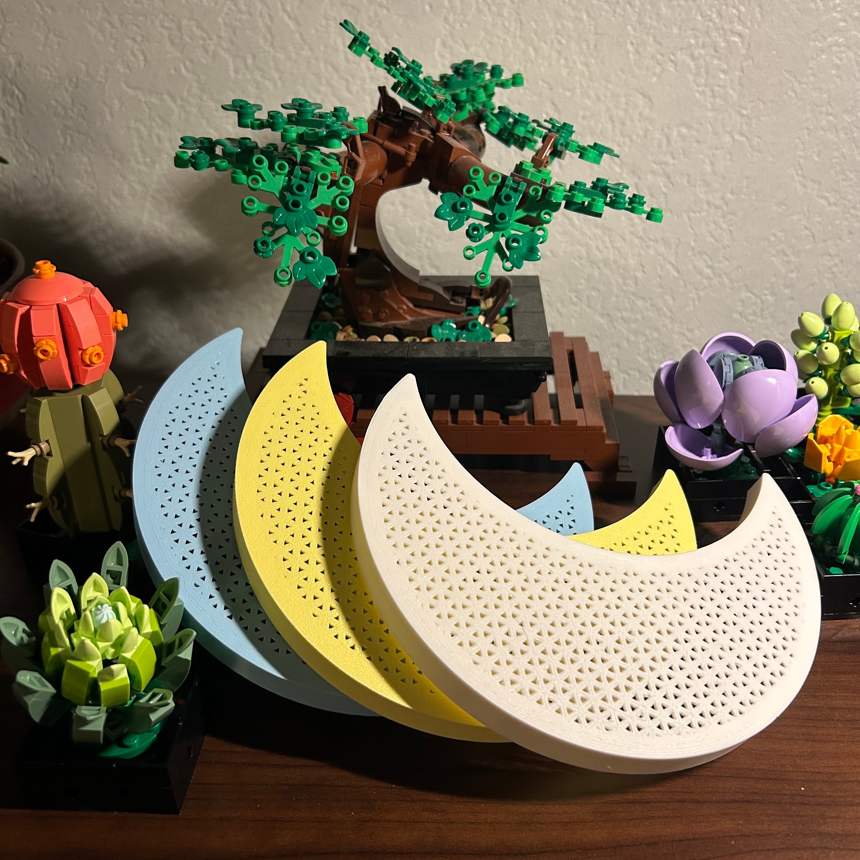 Pin Board moon 3D Printed Colored Filament for Enamel - Etsy