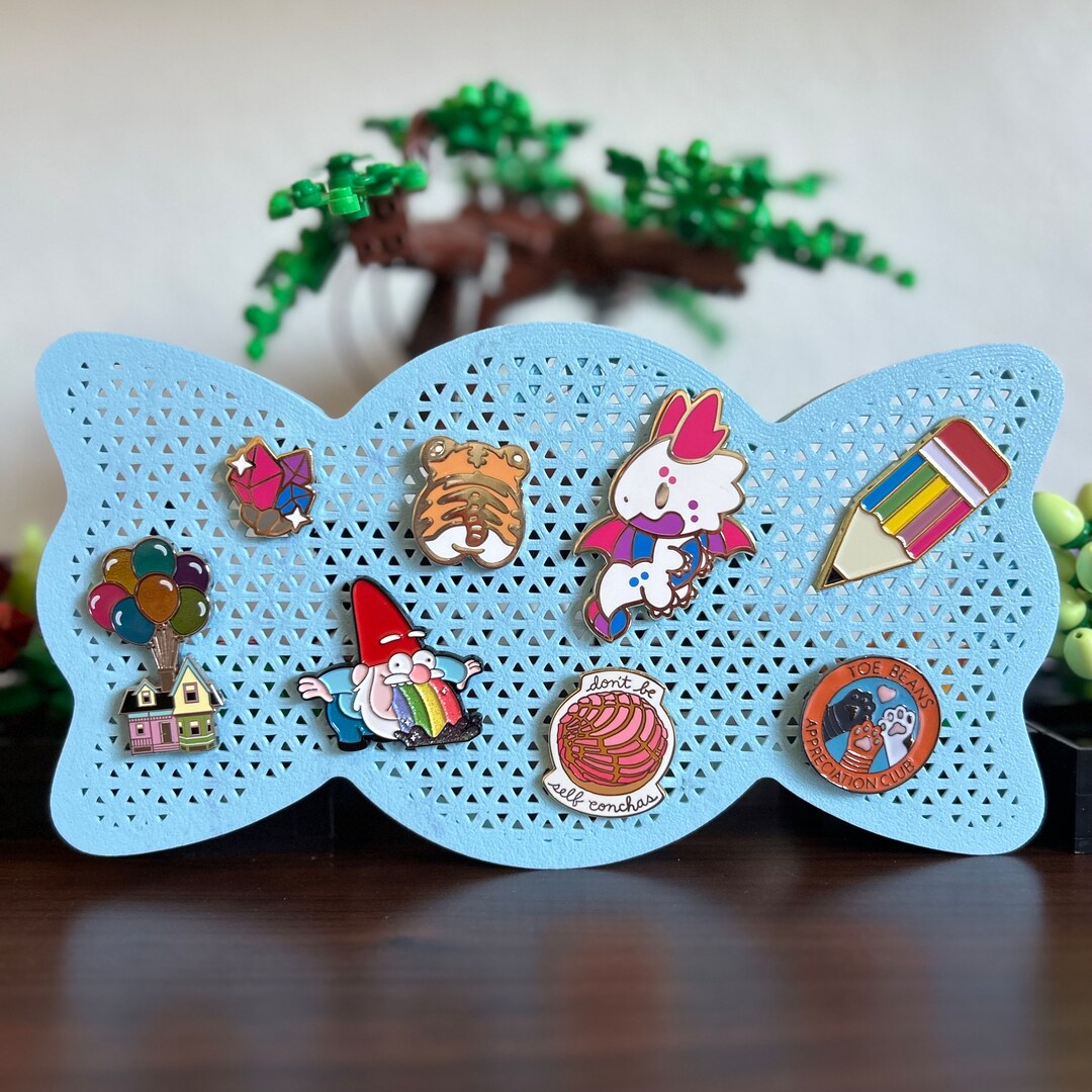 Pin Board (CANDY) | 3D Colored Printed | for Enamel Pins | More Shapes ...