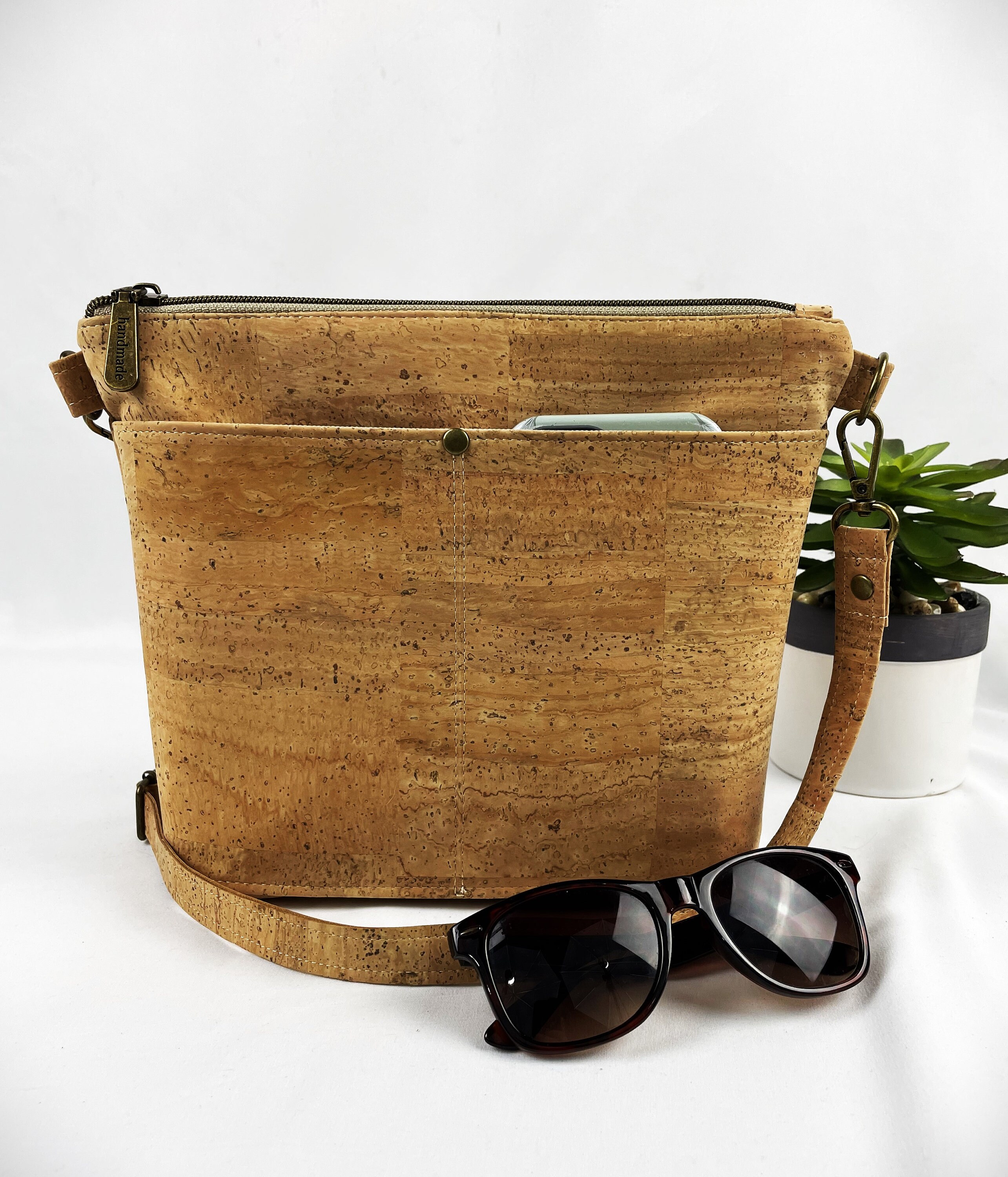 Cork Crossbody Bag, Cork Purse - Etsy
