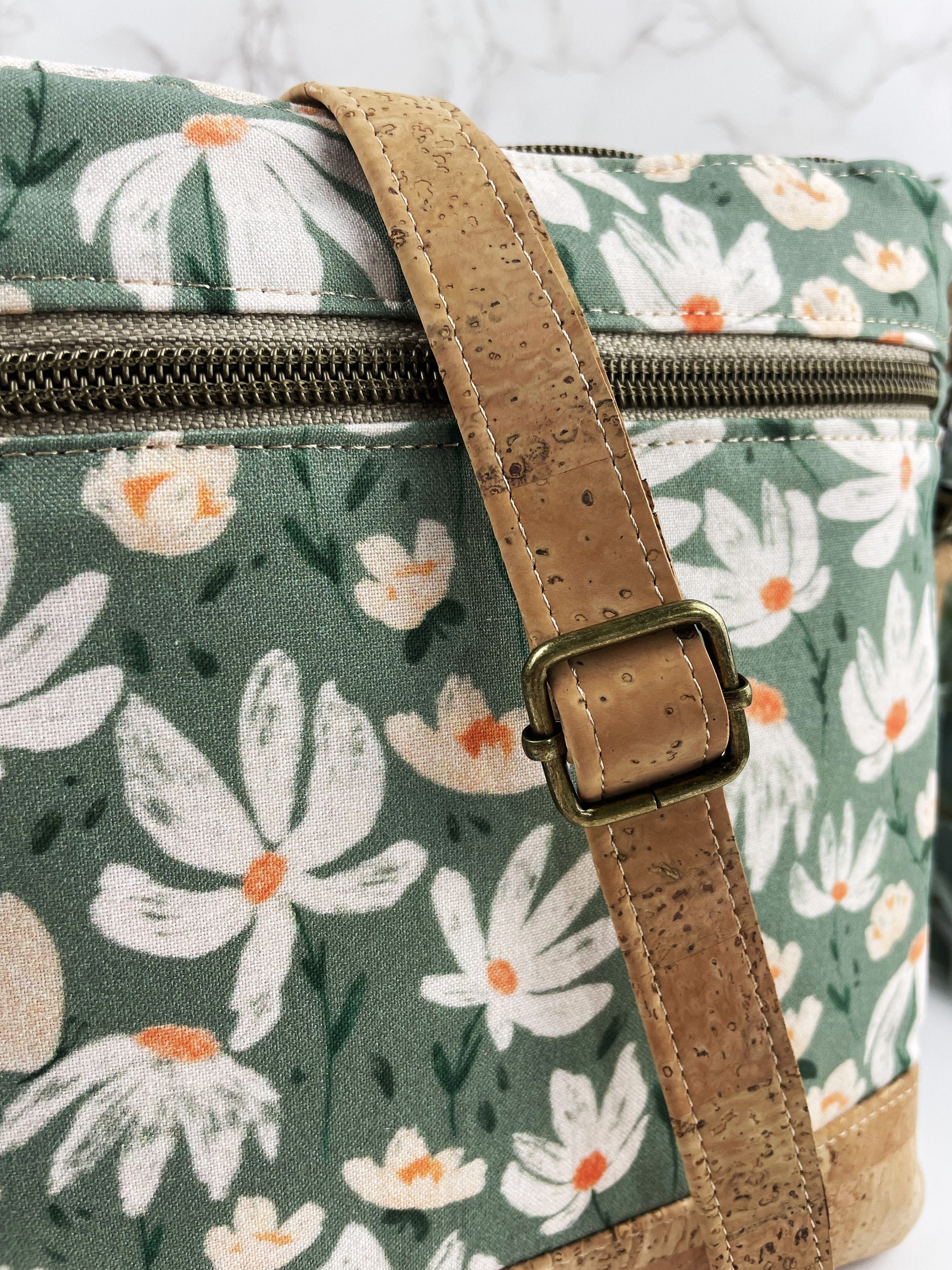 Slim Crossbody Bag Daisies Daisy and Cork Crossbody Bag - Etsy