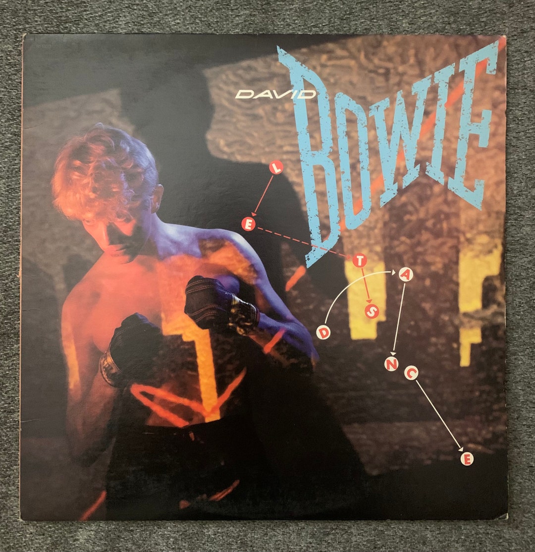 David Bowie - Let’s Dance 1983 Vintage Vinyl Record 1st Pressing EMI ...