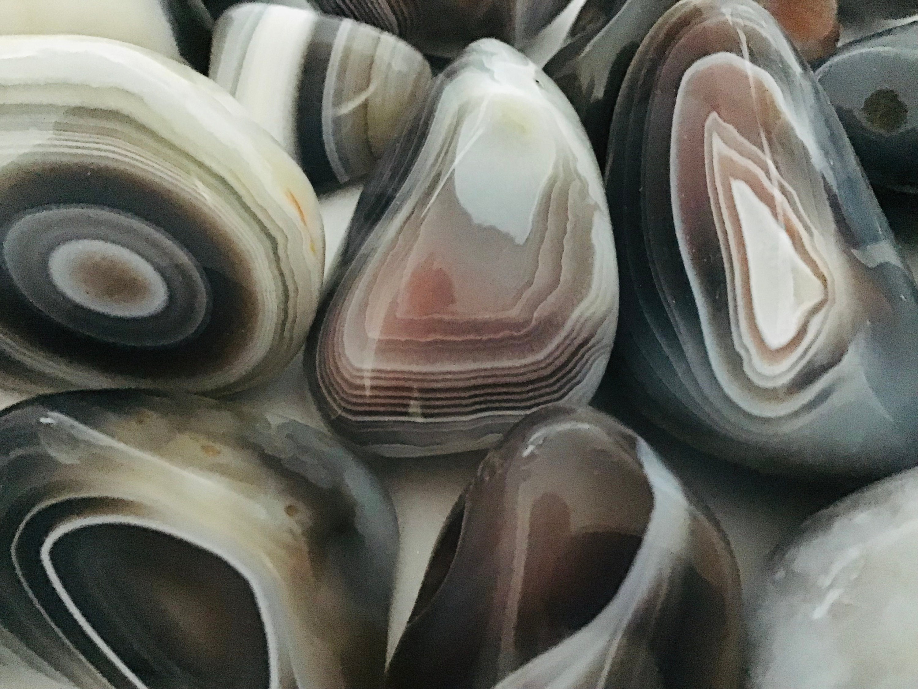 Grey Botswana Agate