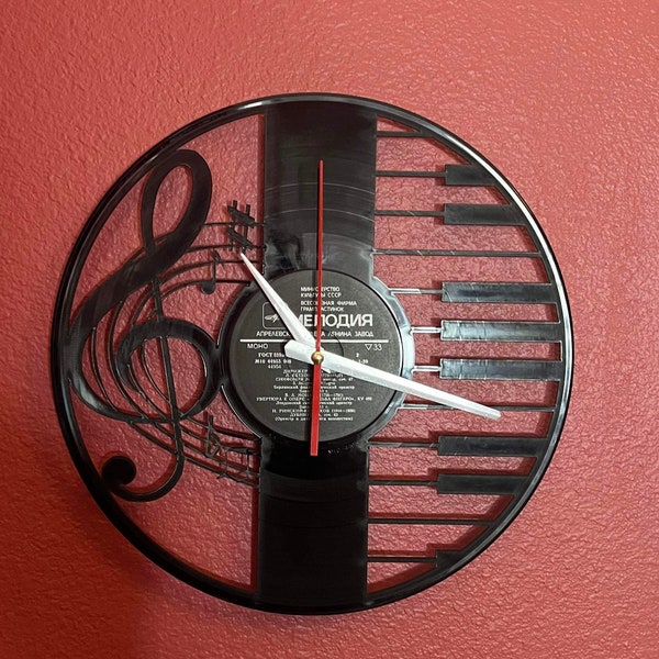 Record Wall Clock - Etsy