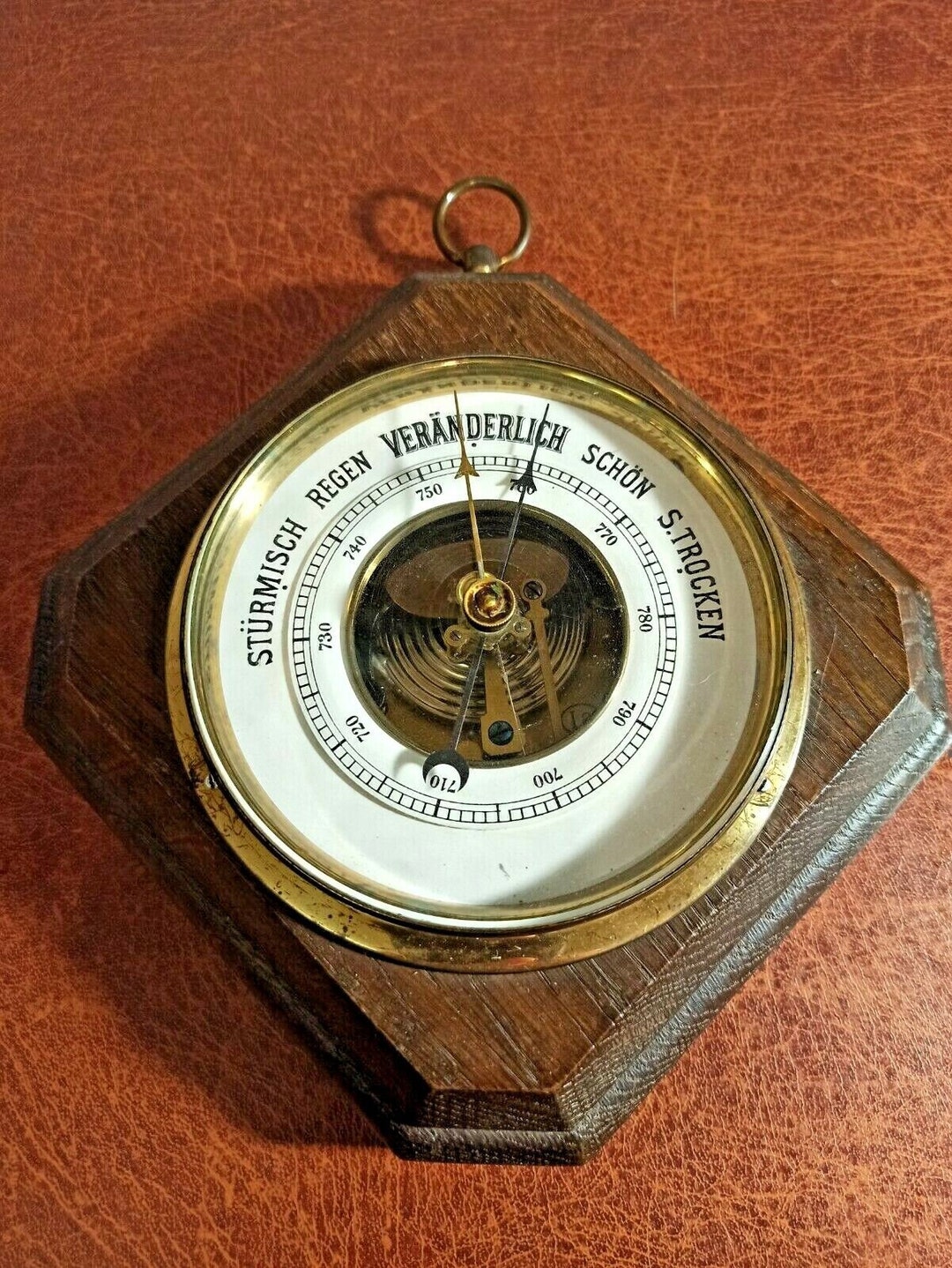 Antique Barometer. Western Europe. 1950-60. Good Condition - Etsy