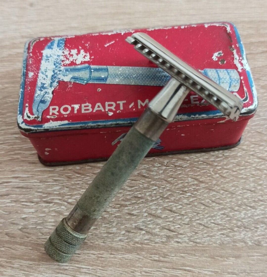 Antique Original Box Razor Rotbart MOND-EXTRA Razor. ST - Etsy