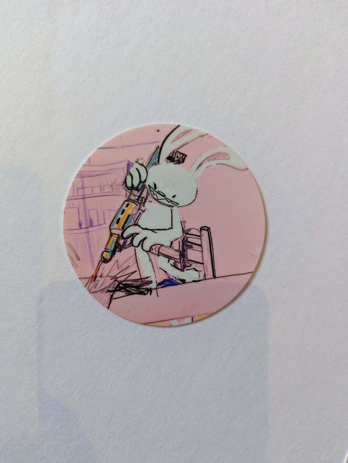 Cooking With Firepower Circle Sticker - Etsy