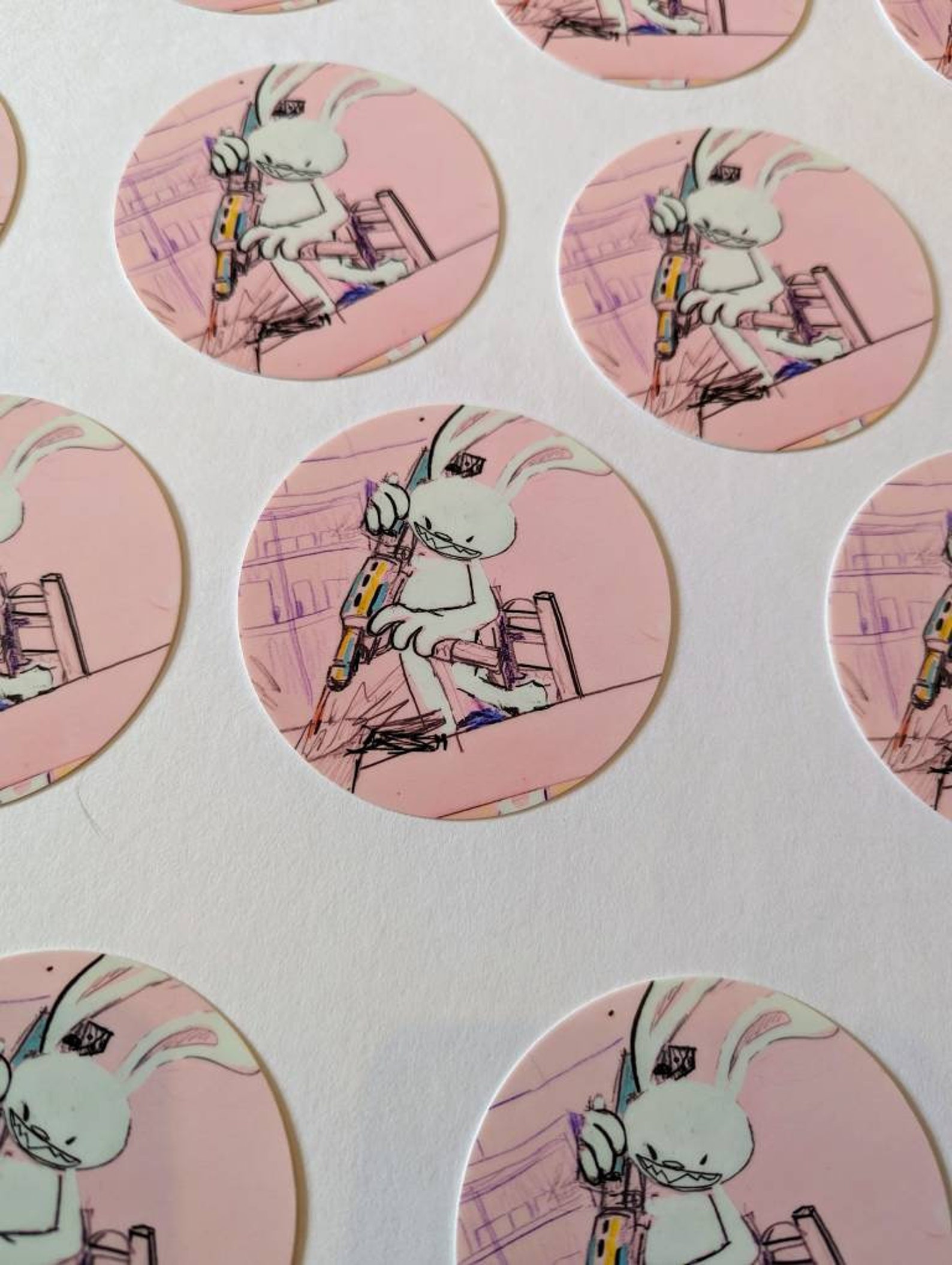 Cooking With Firepower Circle Sticker - Etsy