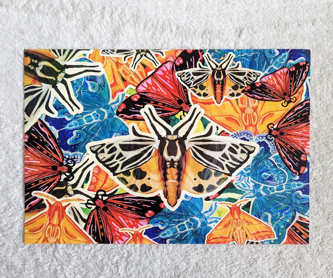 Lepidopterists - Original Art Print - Etsy