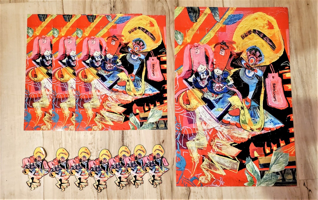 Candeloro: A Madoka Magica Art Print & Bonus Sticker - Etsy