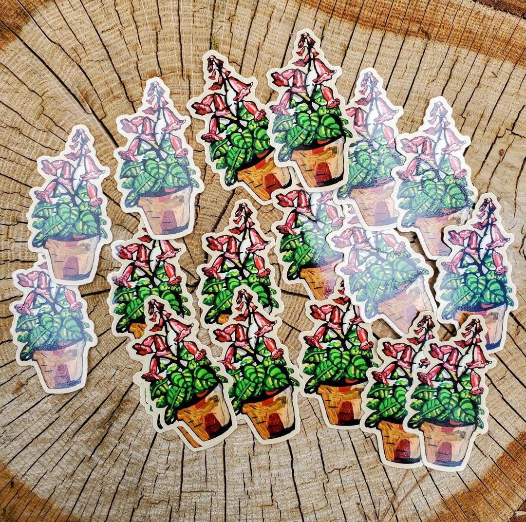 Flower Pot! - Die Cut Sticker - Etsy