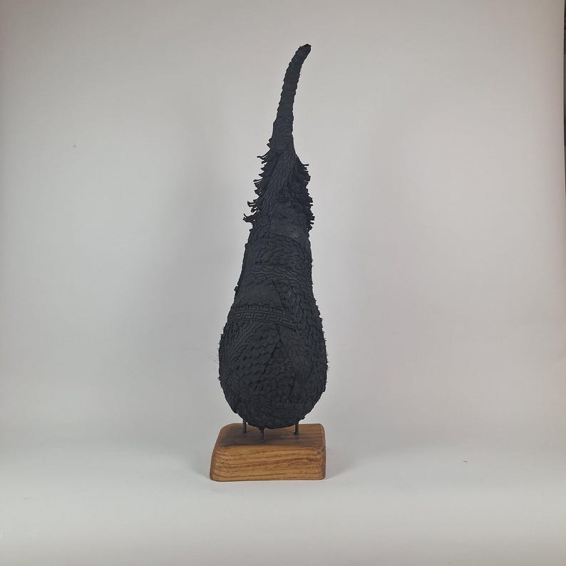 The Teardrop, Abstract Sculpture Made From Recycled Tires - Etsy