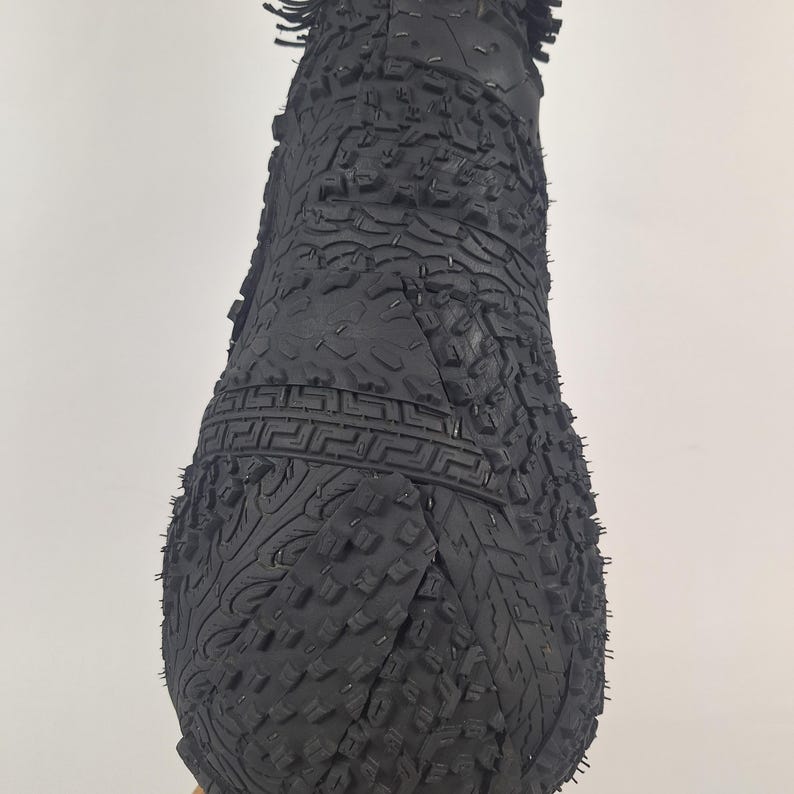 The Teardrop, Abstract Sculpture Made From Recycled Tires - Etsy
