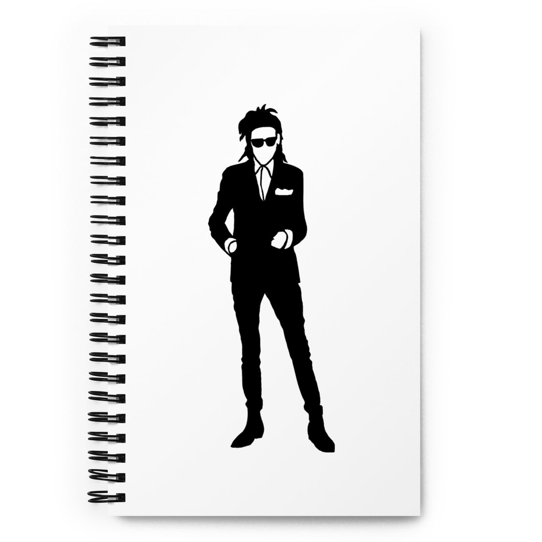JOHN COOPER CLARKE, Spiral Notebook, Punk Rock Poet, Notepad, Salford ...