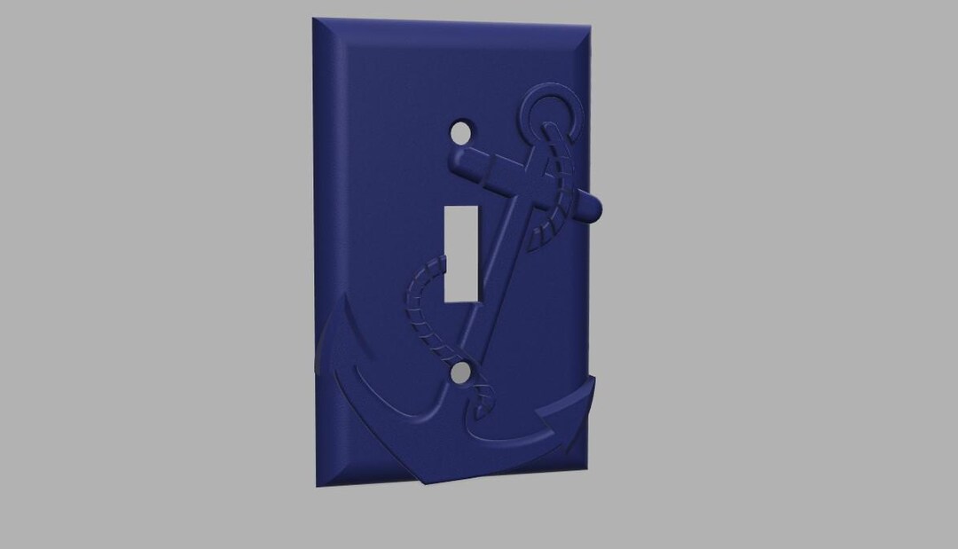Nautical Themed Lightswitch Cover **STL FILE ONLY** - Etsy