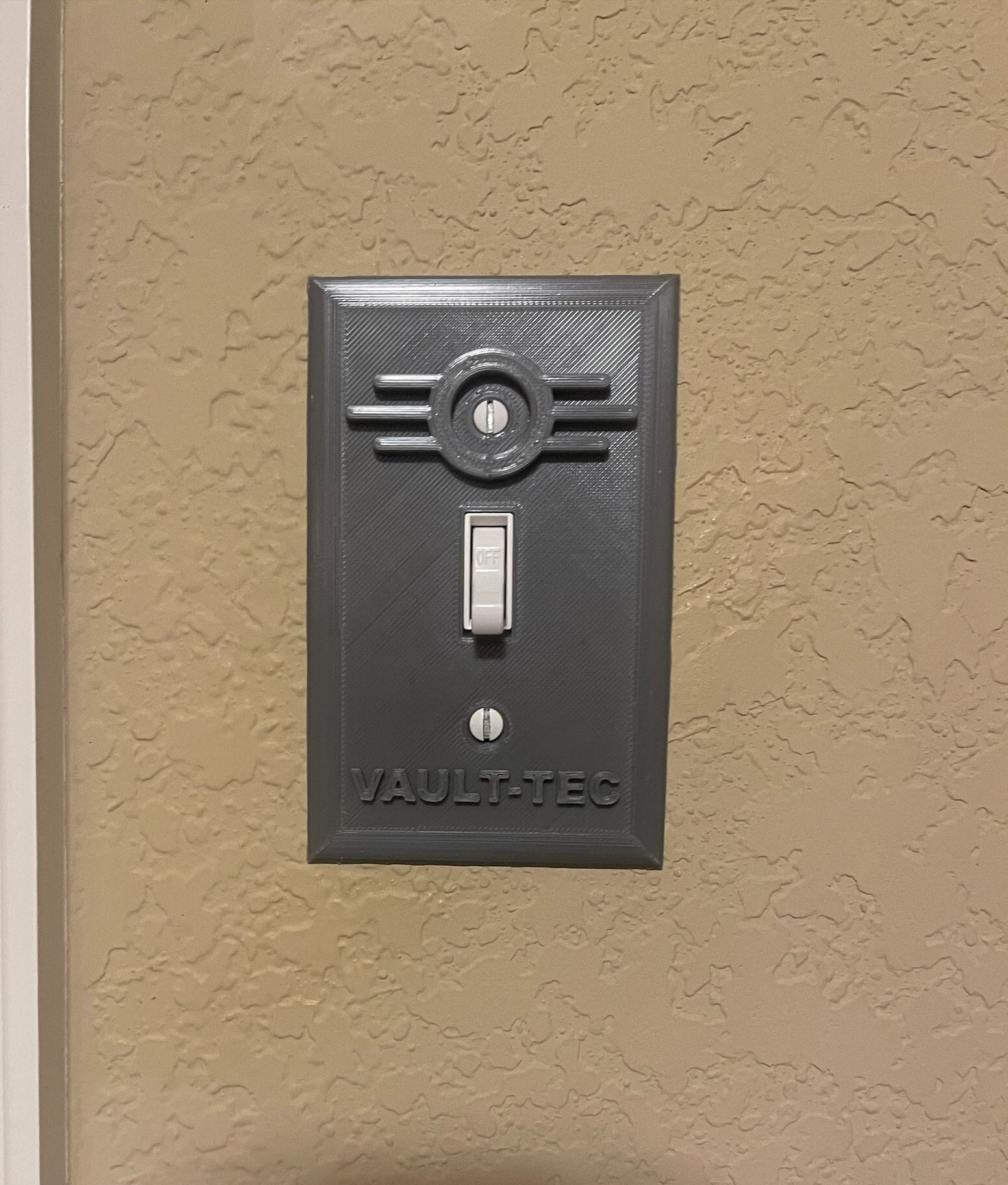 Fallout "vault Tec" Light Switch Cover- STL File- *digital File Only ...