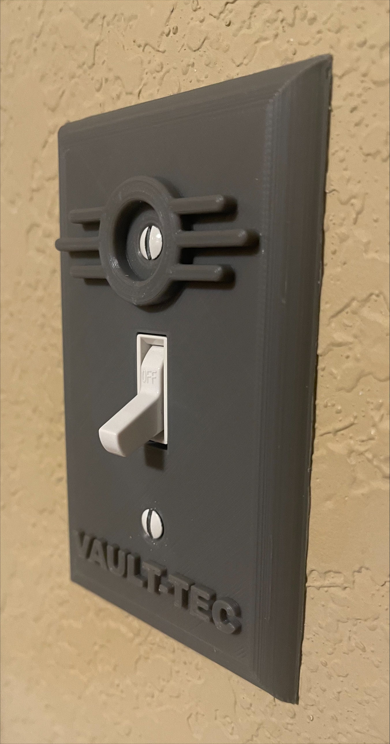 Fallout "vault Tec" Light Switch Cover- STL File- *digital File Only ...