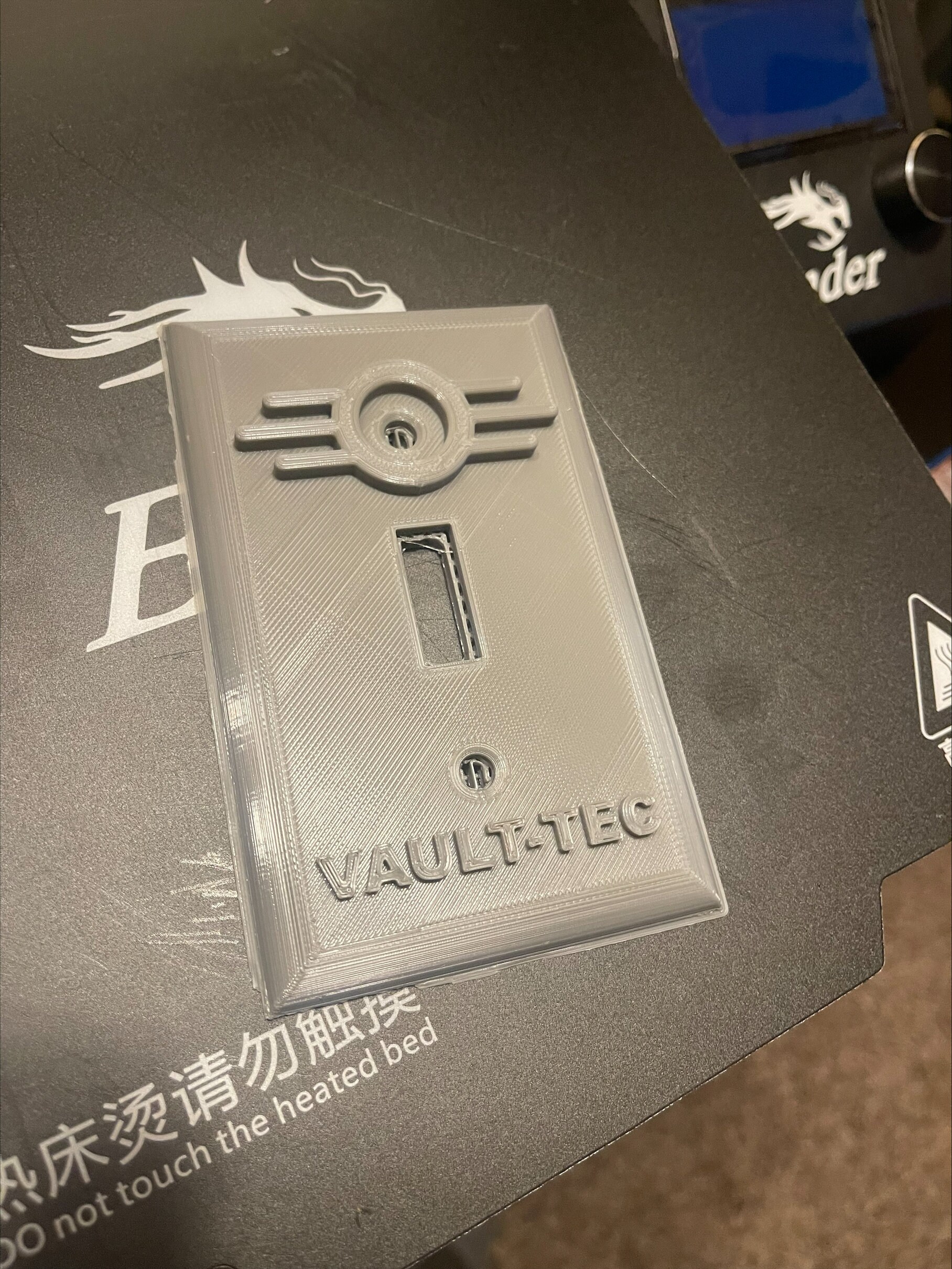 Fallout "vault Tec" Light Switch Cover- STL File- *digital File Only ...