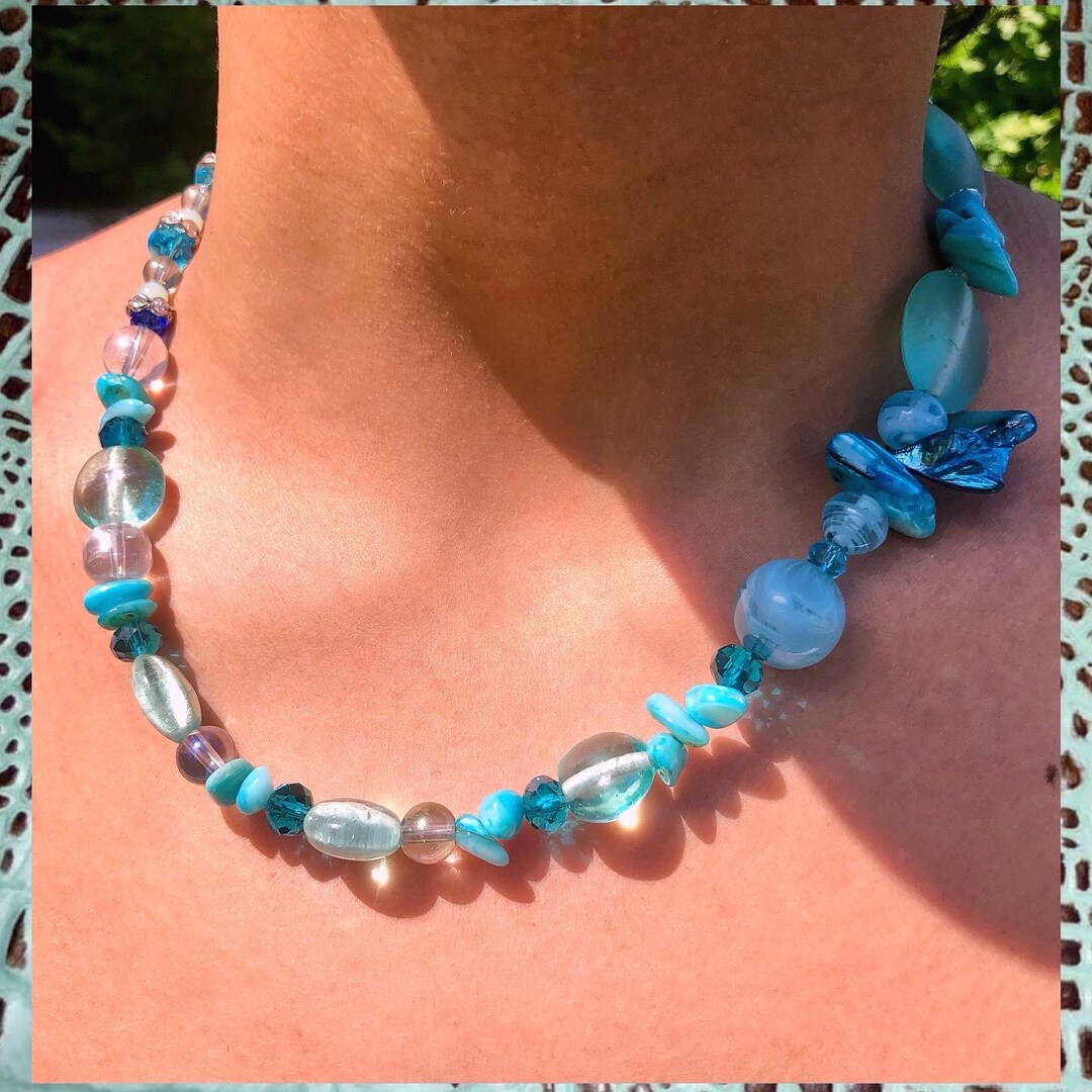 Heaven’s Gate Beaded Necklace - Etsy