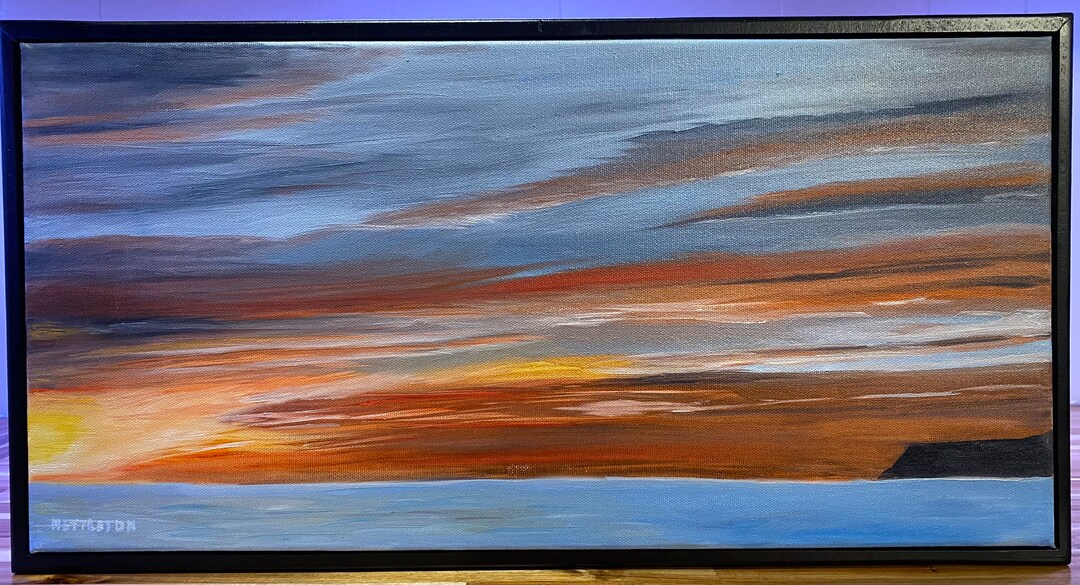 Vintage Original Signed Oil Painting - Etsy