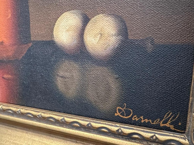 Vintage Original Signed Oil Painting - Etsy