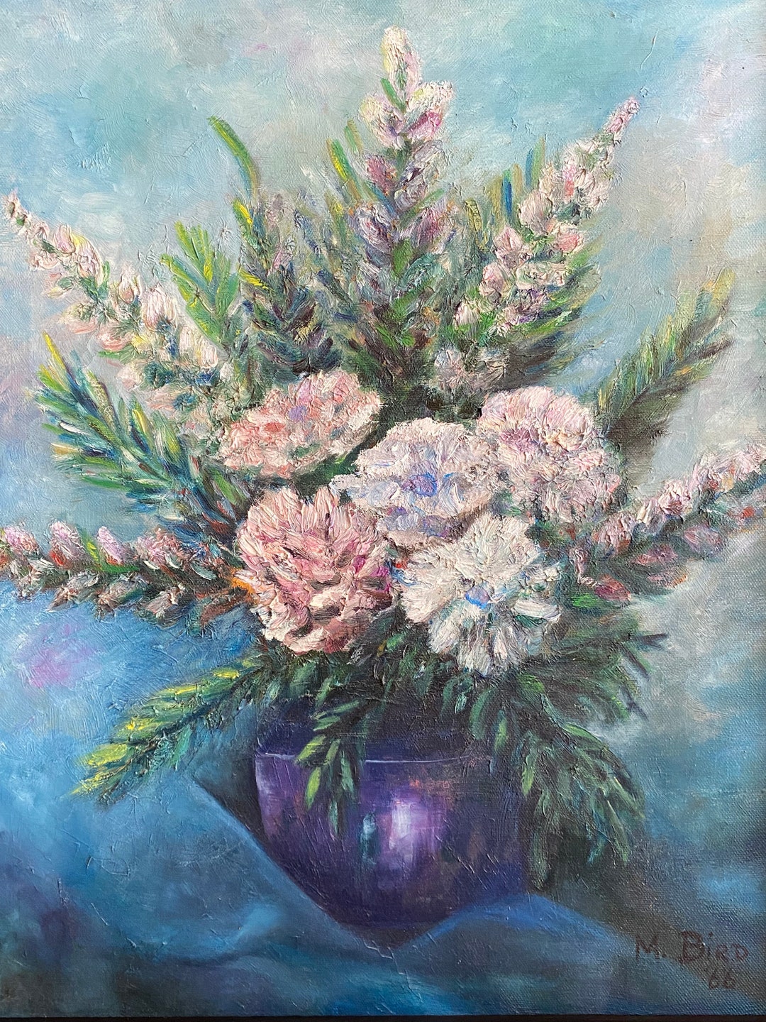 Original Signed Vintage Oil Painting - Etsy