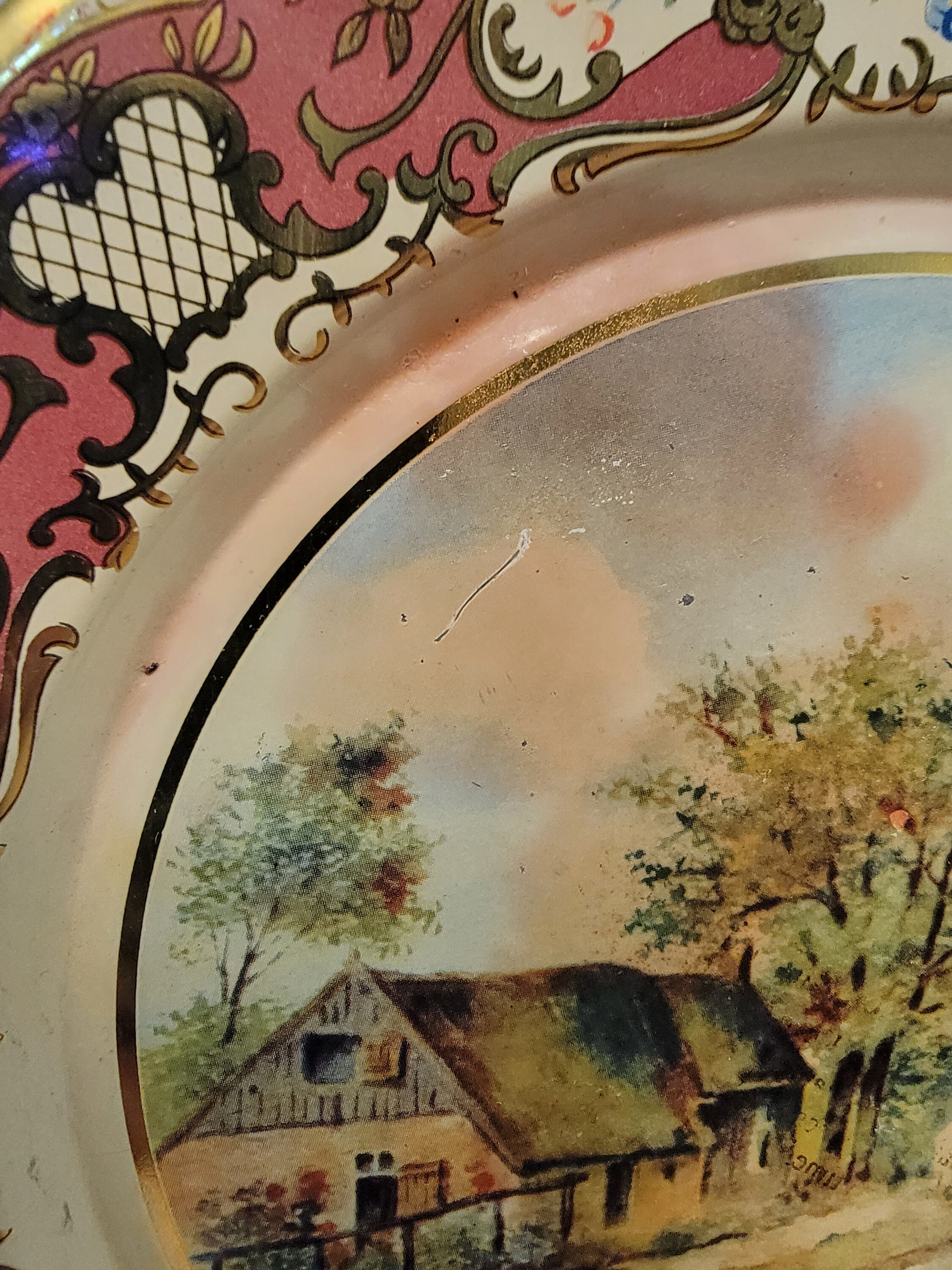 Vintage Daher Tin Plates - Etsy