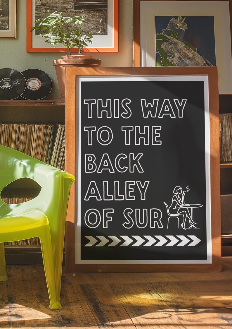 Vanderpump Rules SUR Back Alley Wall Art - Etsy