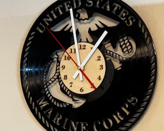 Clocks Made From Records - Etsy