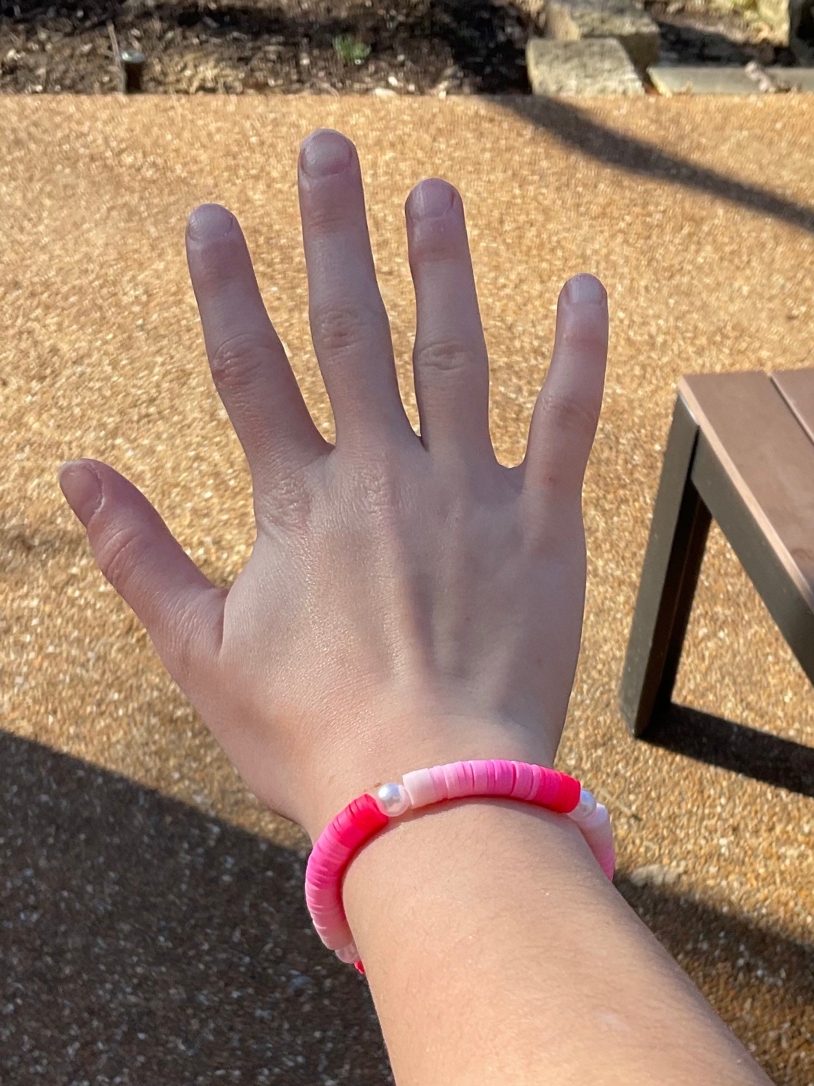 Pink Preppy Pearl Ombre Bracelet for Average Wrists - Etsy