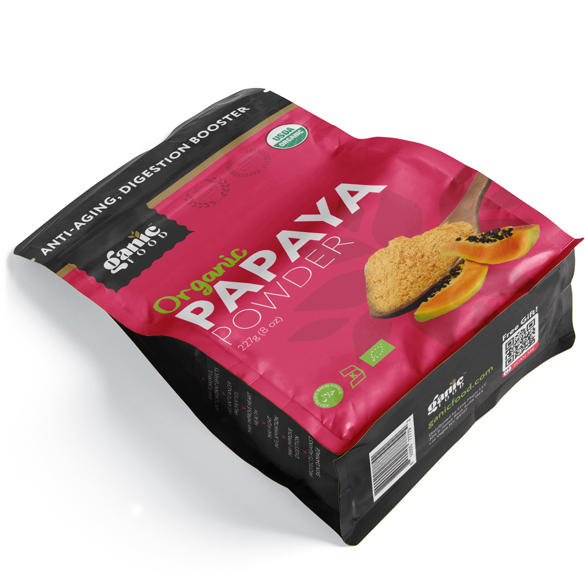 Organic Papaya Fruit Powder by Ganic Food Antioxidant Papaya Enzyme for ...