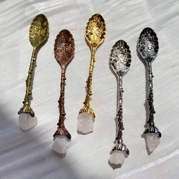 Crystal Spoon - Etsy