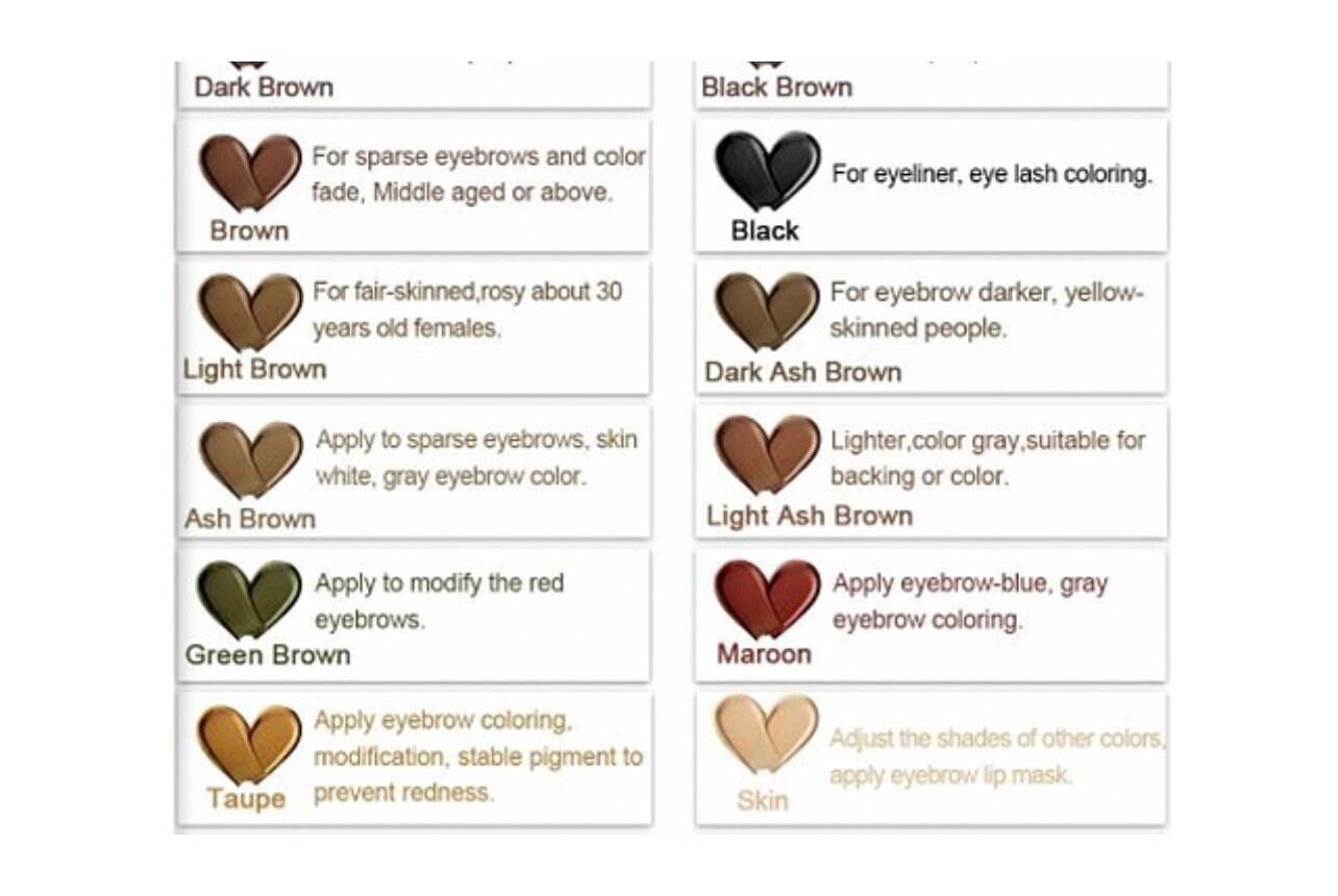 Microblading Pigments - Etsy