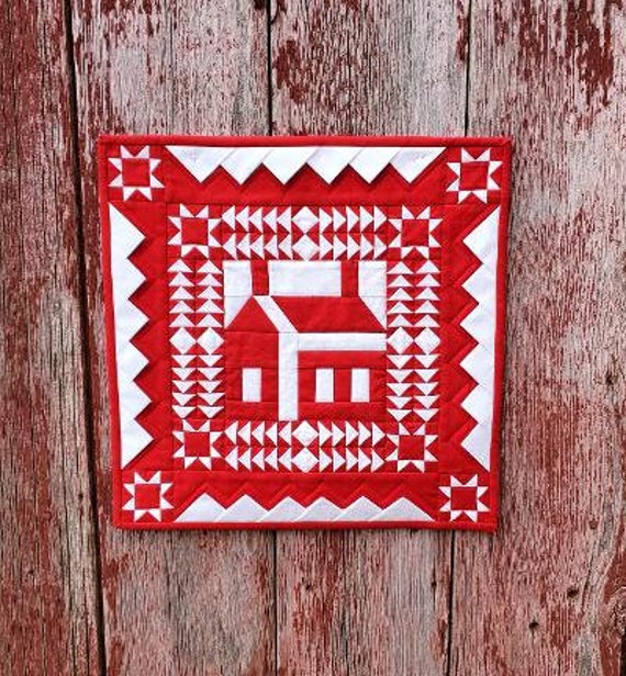 Little House on the Prairie Small Quilt Pattern | Etsy