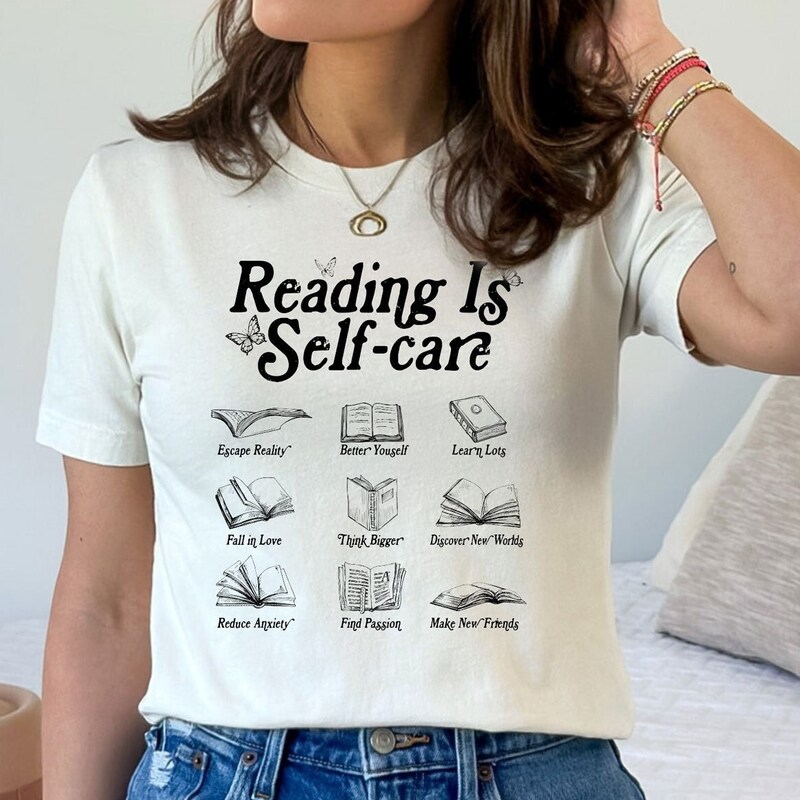 Reading T Shirt - Etsy