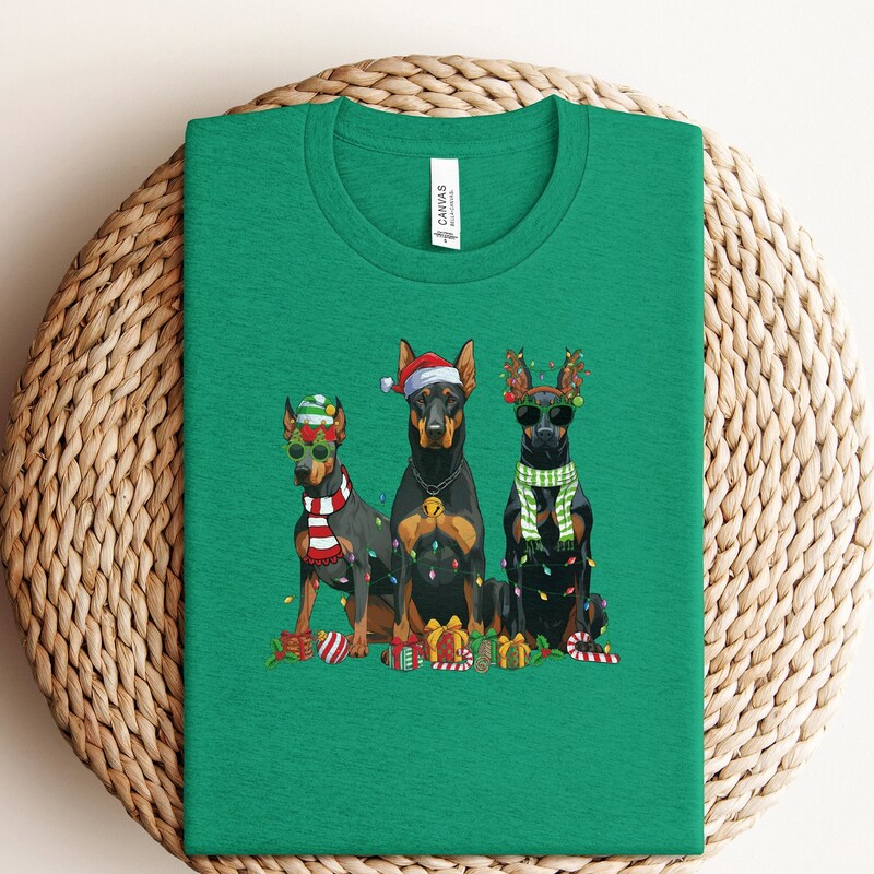 Winter Doberman Shirt - Etsy