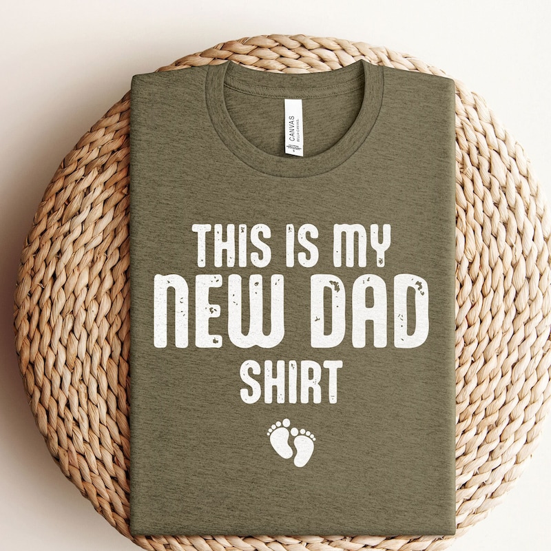 New Dad T Shirt - Etsy