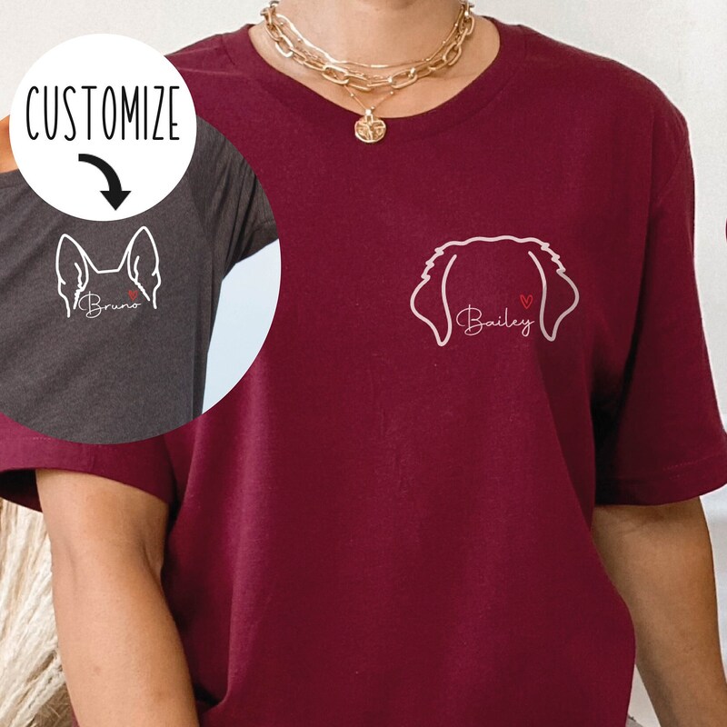 Custom Dog Shirt - Etsy