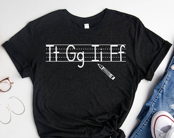 Learn to Letter T-shirt, TGIF T-shirt, Gift for Teachers, Thank God It is Friday Back to School ...