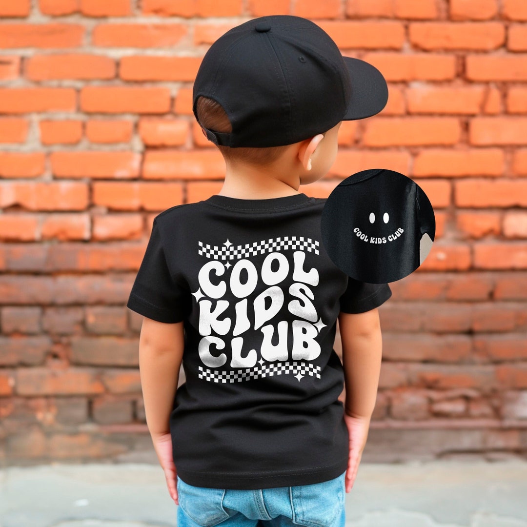 Cool Kids Club Shirt, Funny Toddler T-shirts, Trendy Shirts for Kids ...