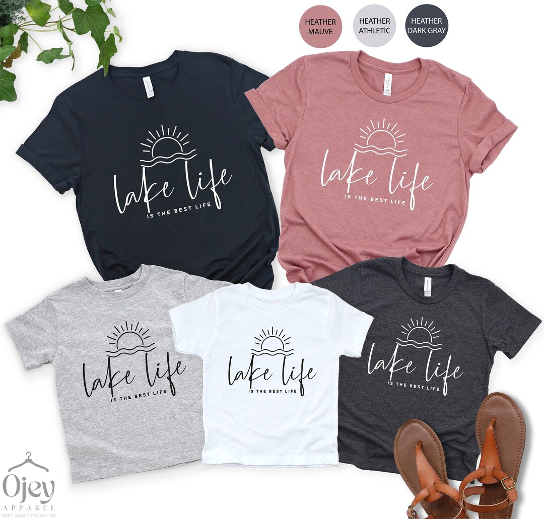 Lake Life Shirt, Family Trip Shirts, Lake Life is the Best Life ...