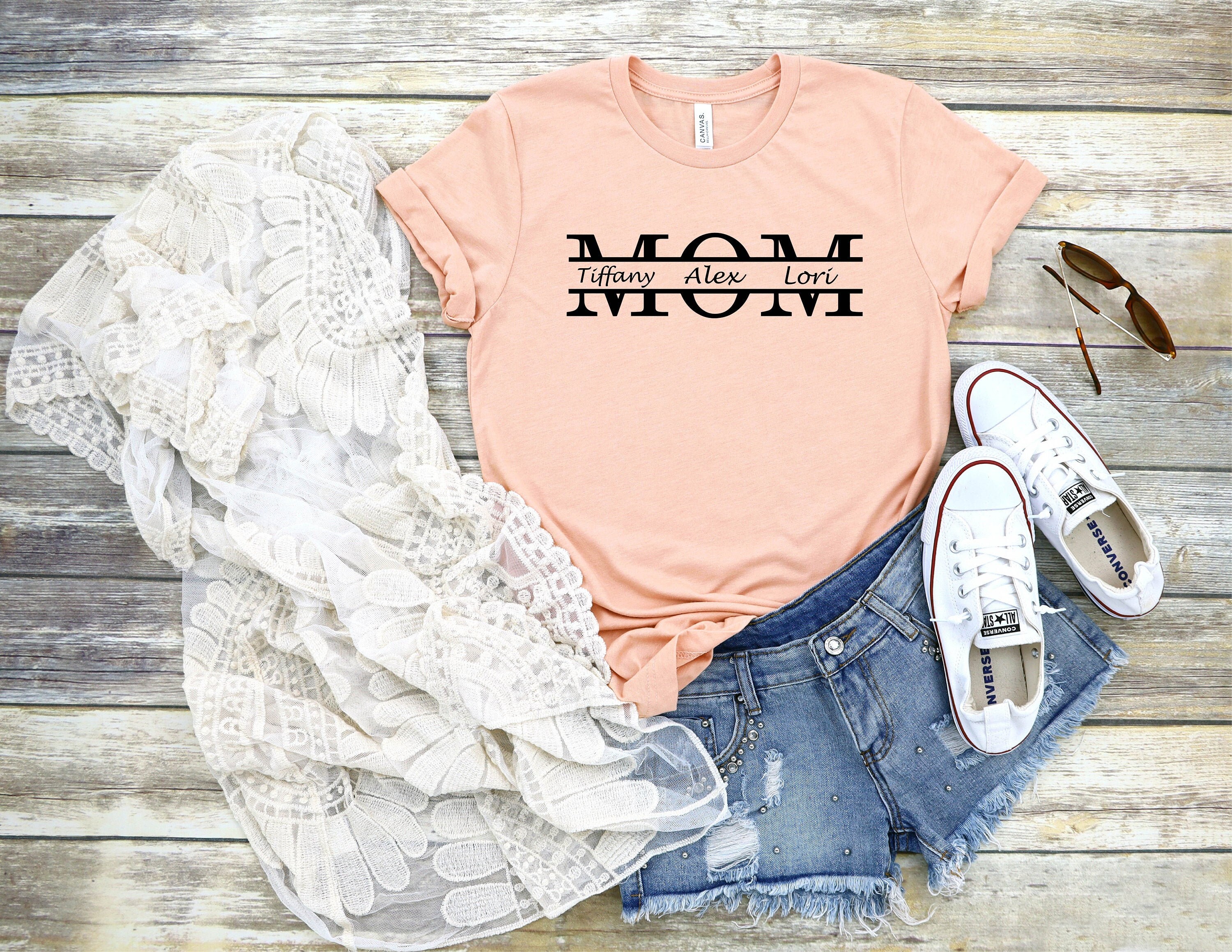Custom Mom Shirt Mama Shirt Mom Shirts momlife Shirt - Etsy