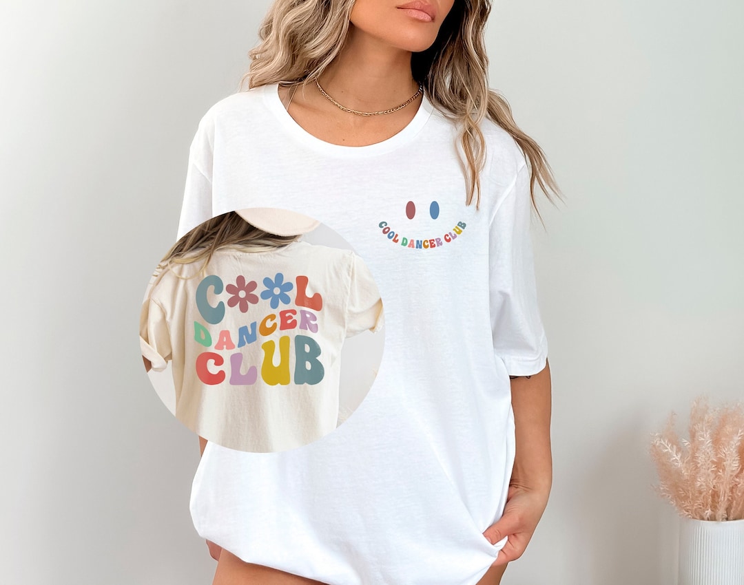 Dance Shirt, Dance Team Shirts, Cool Dancer Club Shirt, Retro Dancer ...