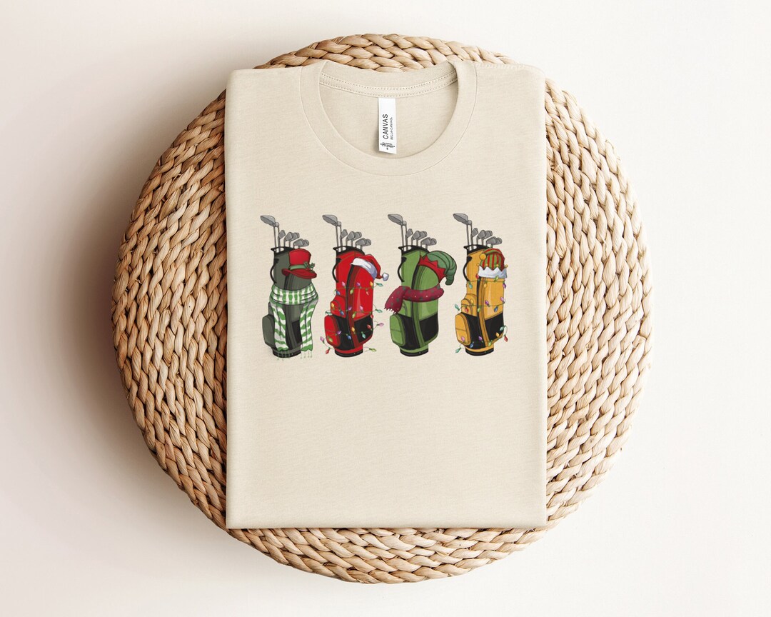 Christmas Golf Shirt, Golfer Christmas Shirt, Christmas Sport Tshirt ...