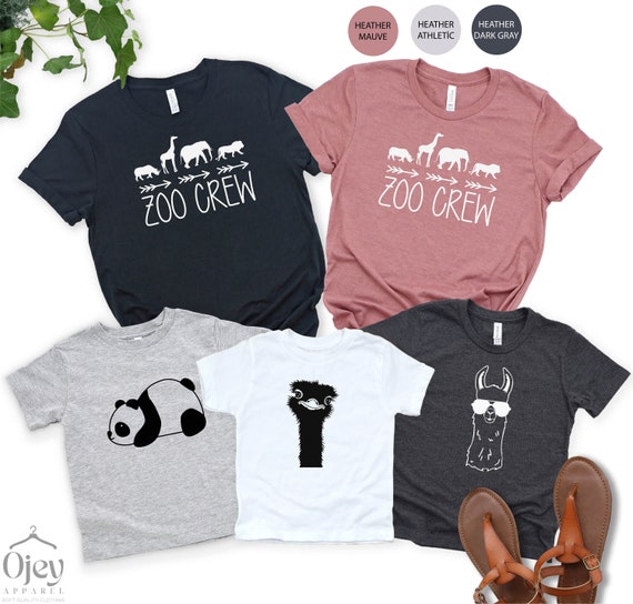 Custom Family Zoo Shirt Zoo Crew Shirt Family Zoo Shirts - Etsy