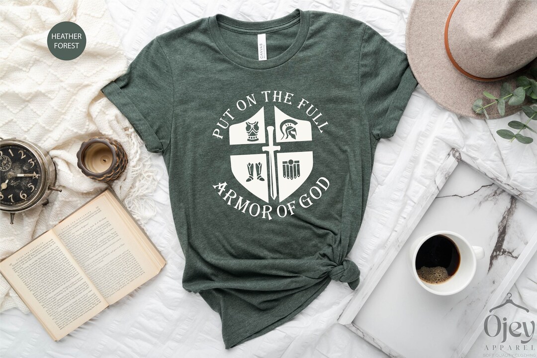Full Armor of God Shirt, Religious Shirt, Unisex Christian Shirts ...