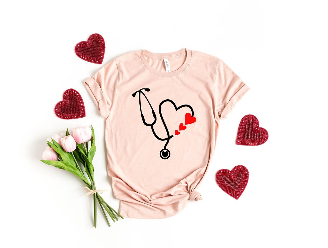 Valentine Nurse Shirt, Nurse Valentine Shirt, Nurse Crew Shirts, Nurse ...