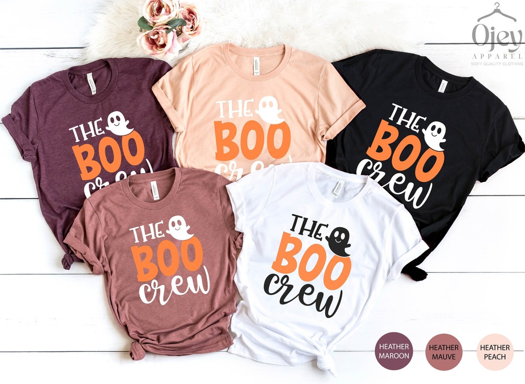 The Boo Crew Shirt, Halloween Crew Shirts, Halloween Matching Shirts ...
