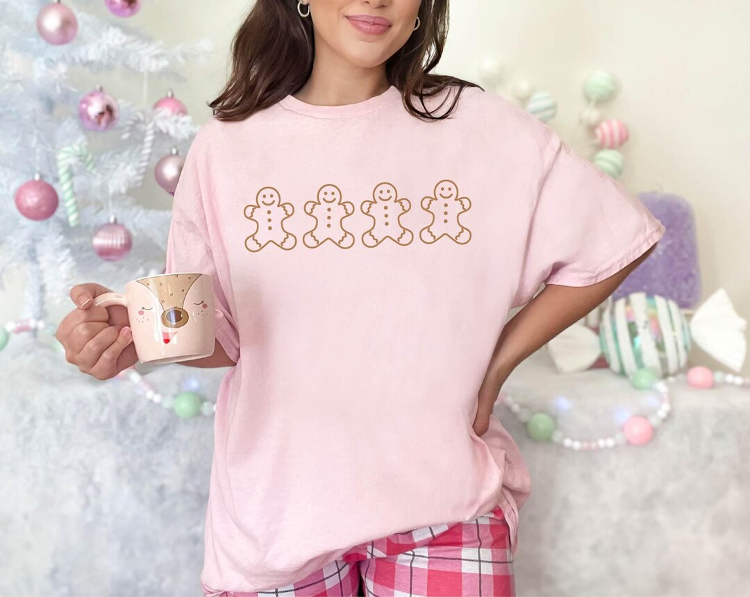 Gingerbread Christmas Shirt - Christmas Baking Shirt - Christmas Gift ...