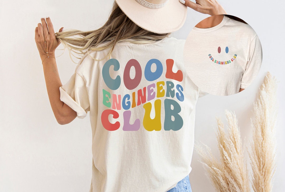 Engineering Shirts, Cool Engineers Club Shirt, Gift for Engineer, New ...