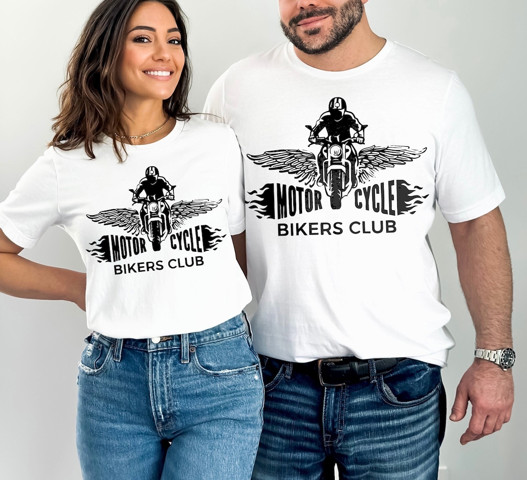 Motorcycle Biker Club Shirt, Custom Motorcycle Club Clothing, MC ...